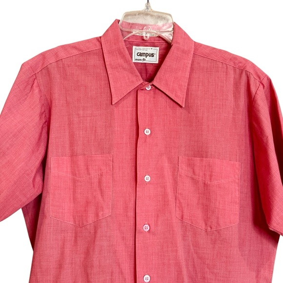 Campus | Shirts | Vintage Man Fit Campus Short Sleeve Button Down Shirt ...